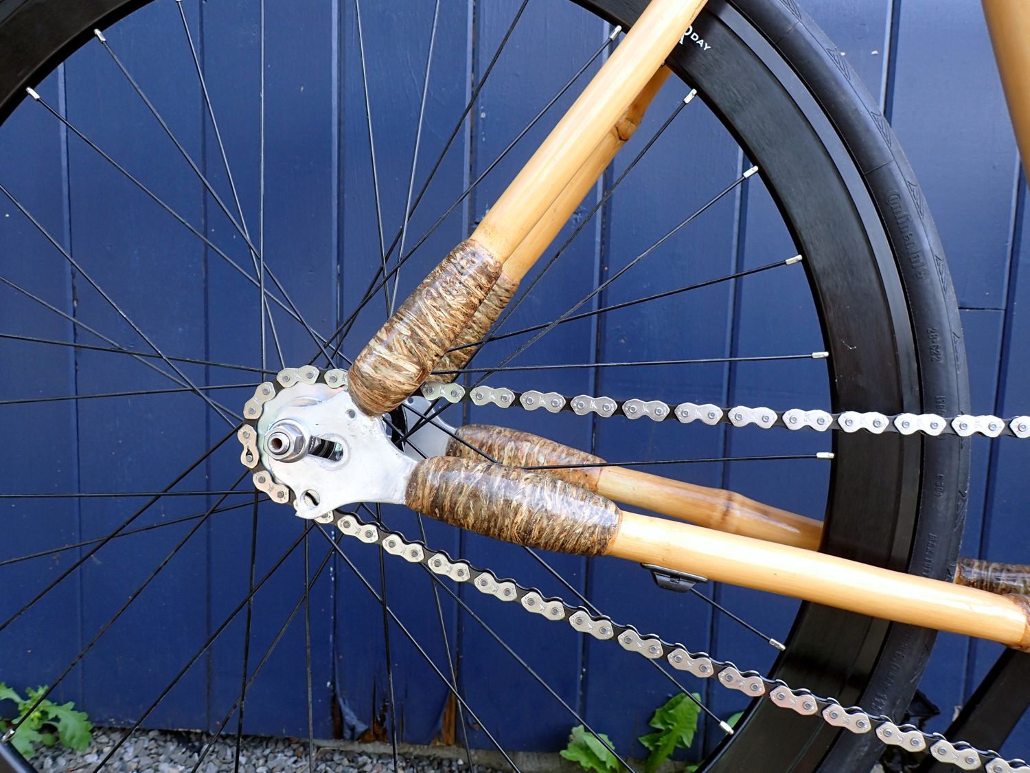 Danso Bamboo Bicycle – rear axle | The Road Home